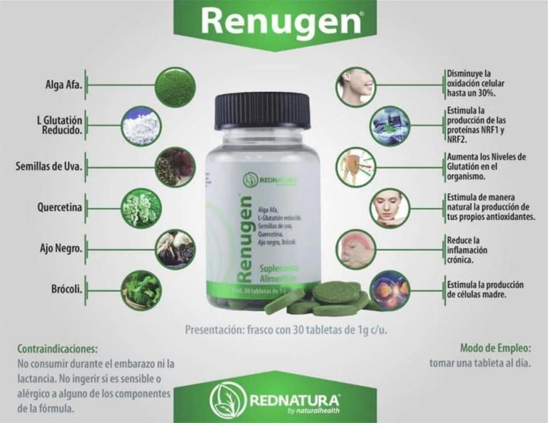 RENUGEN 30 tabletas – Farmacia Homeopática MEDCOM en Querétaro