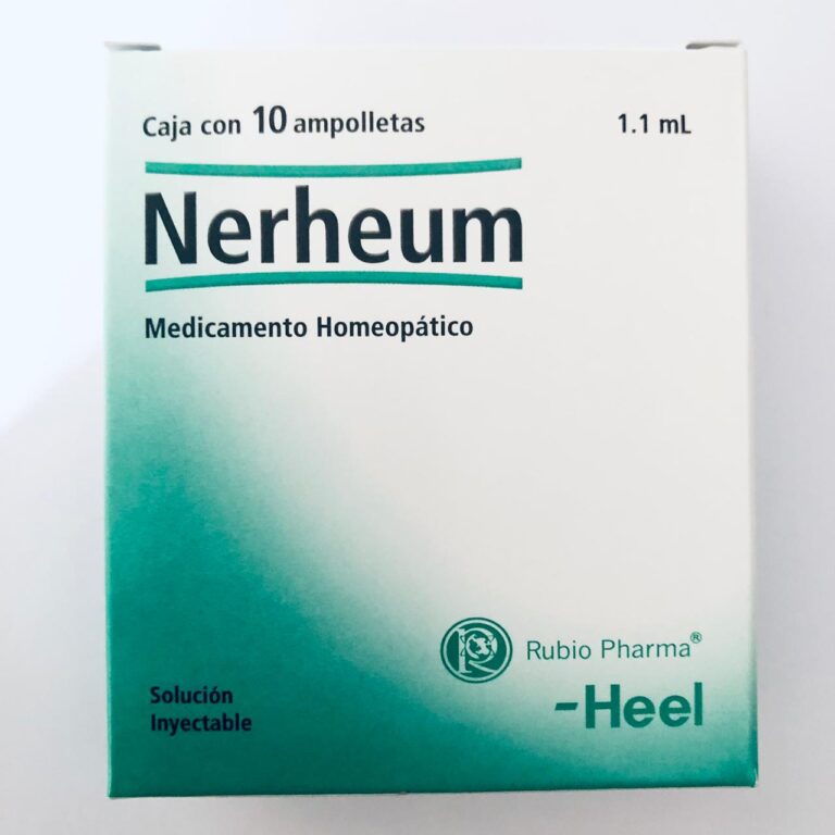 NERHEUM 10 ampolletas solución inyectable HEEL – Farmacia Homeopática ...