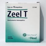 ZEEL T 10 ampolletas solución inyectable Heel – Farmacia Homeopática Medcom en Querétaro