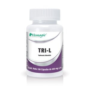TRI-L 100 cápsulas (triptófano) – Farmacia Homeopática Medcom en Querétaro
