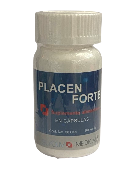 PLACEN-FORTE (placenta) 30 cápsulas – Farmacia Homeopática Medcom en ...